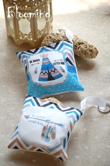 Μπομπονιερες βαπτισης αγορι - Blooming