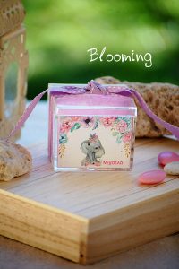 Μπομπονιερες βαπτισης κοριτσι - Blooming