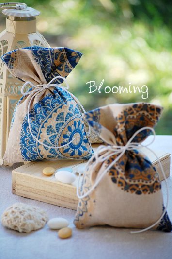 Μπομπονιερα πουγκι - Blooming