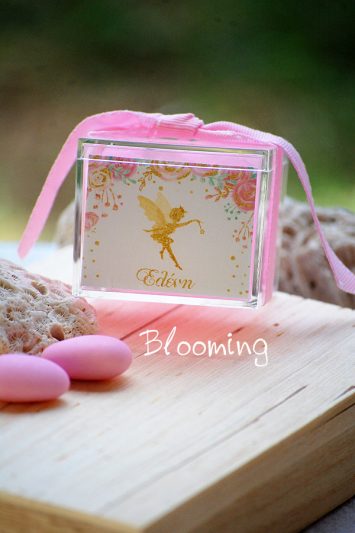 Μπομπονιερες βαπτισης κοριτσι - Blooming