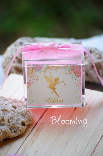 Μπομπονιερες βαπτισης κοριτσι - Blooming