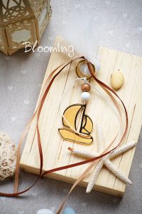 Μπομπονιερα μεγαλο μαξιλαρακι κυκνος - Blooming
