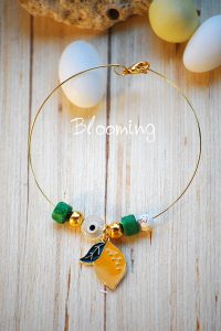 Μαρτυρικα βαπτισης βραχιολια - Blooming