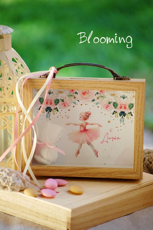 Μπομπονιερες βαπτισης κοριτσι - Blooming