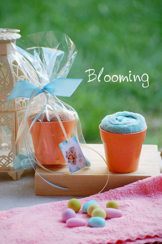 Μπομπονιερες βαπτισης κοριτσι - Blooming