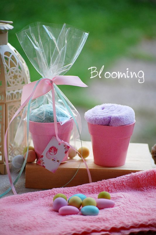 Μπομπονιερες βαπτισης κοριτσι - Blooming